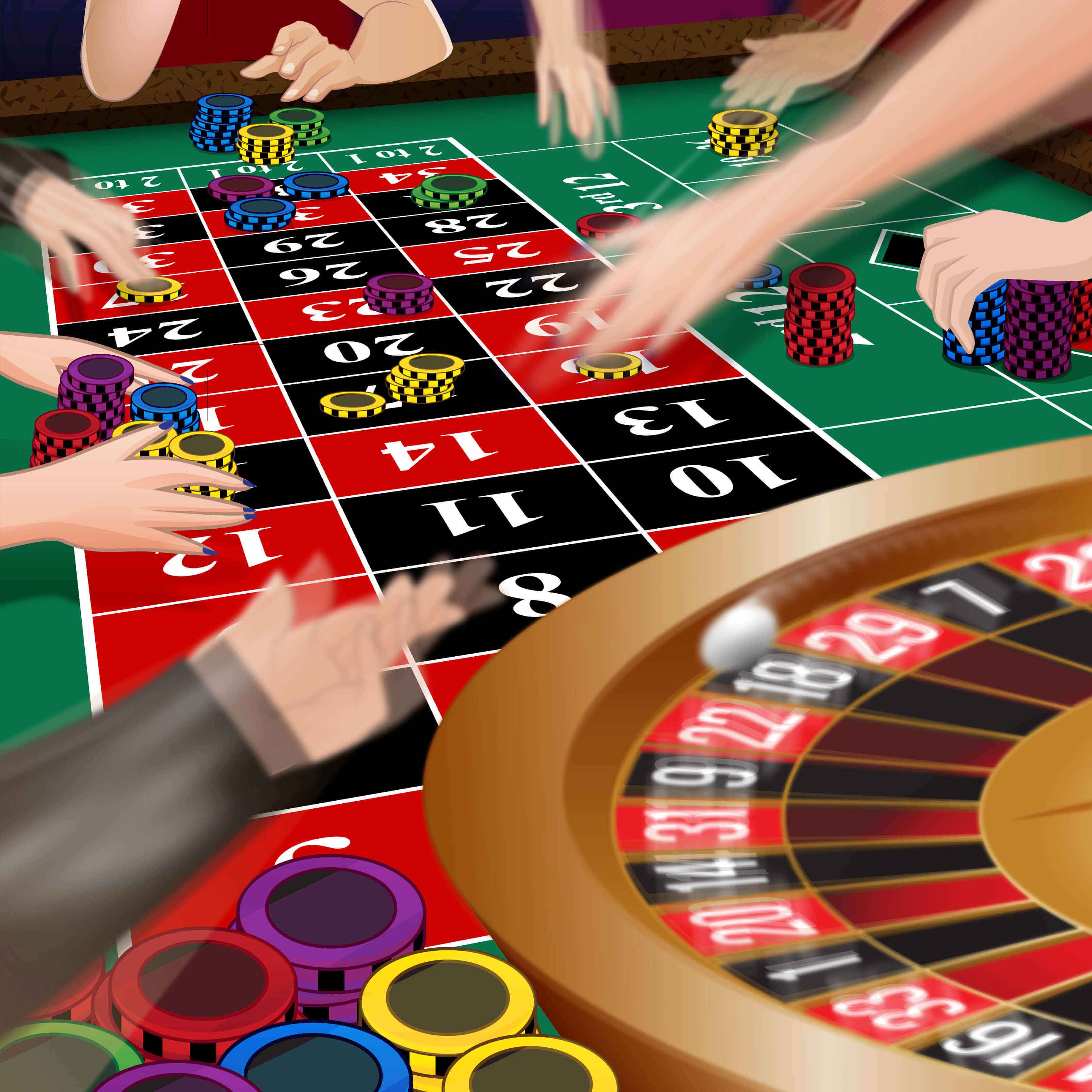 Betting The Numbers At Roulette